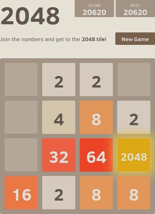 MATHs-4-all: 2048 - Ε Θ Ι Σ Τ Ι Κ Ο ΠΑΙΧΝΙΔΙ για (Όλους ???)