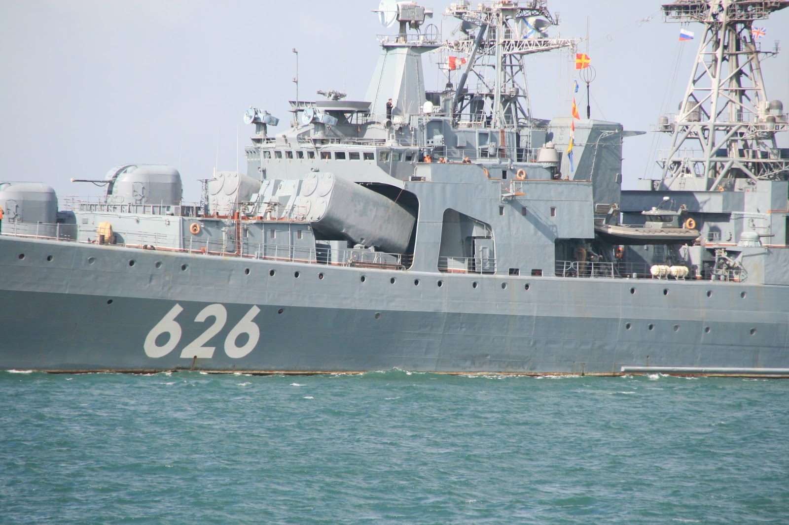 WARFARE Blog: CLASSE UDALOY/ PROJECT 1155 FREGAT. O predador anti-submarino