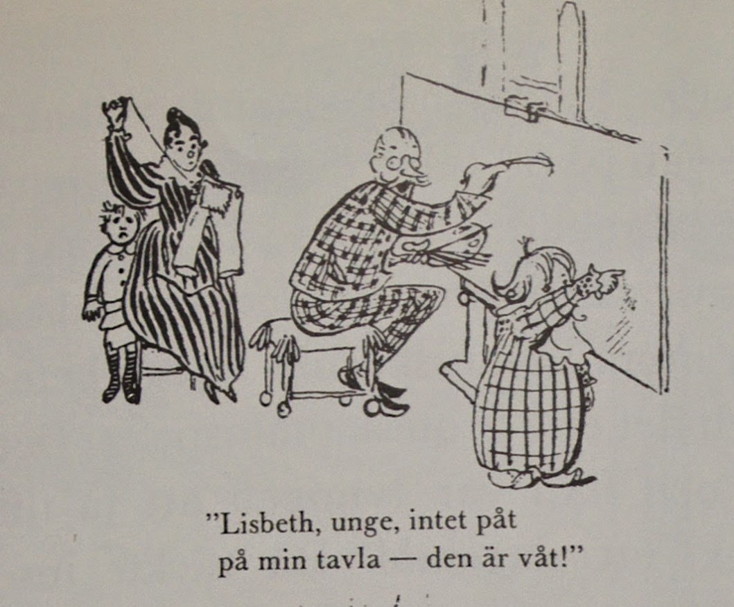 Viktoria´s Bookshelf: Carl Larsson - Family Comics
