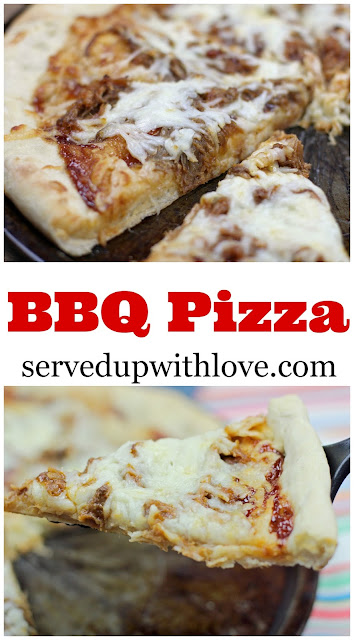 Served Up With Love: Barbecue Pizza