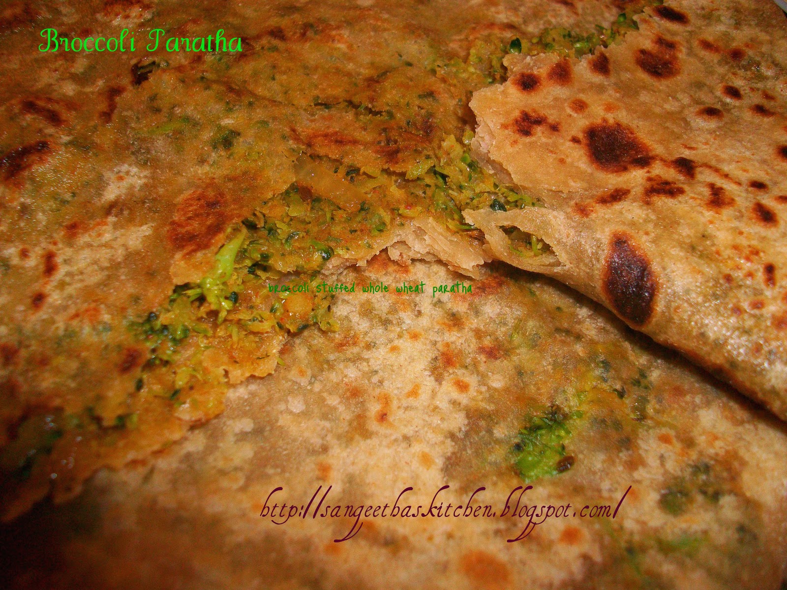 Spicy Treats: Broccoli Paratha