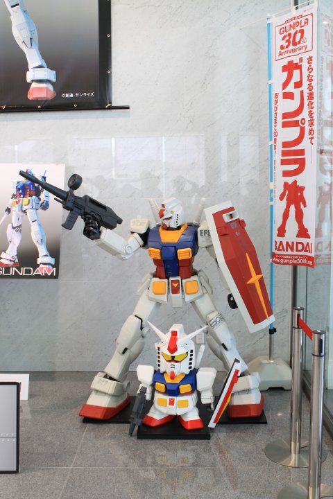 Bandai Hobby Center Image Gallery Tour part 2