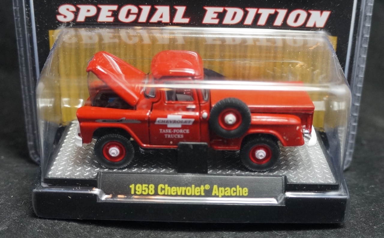 M2 Machines Castline 1958 58 Chevrolet Chevy Apache Red truck | 2012 ...