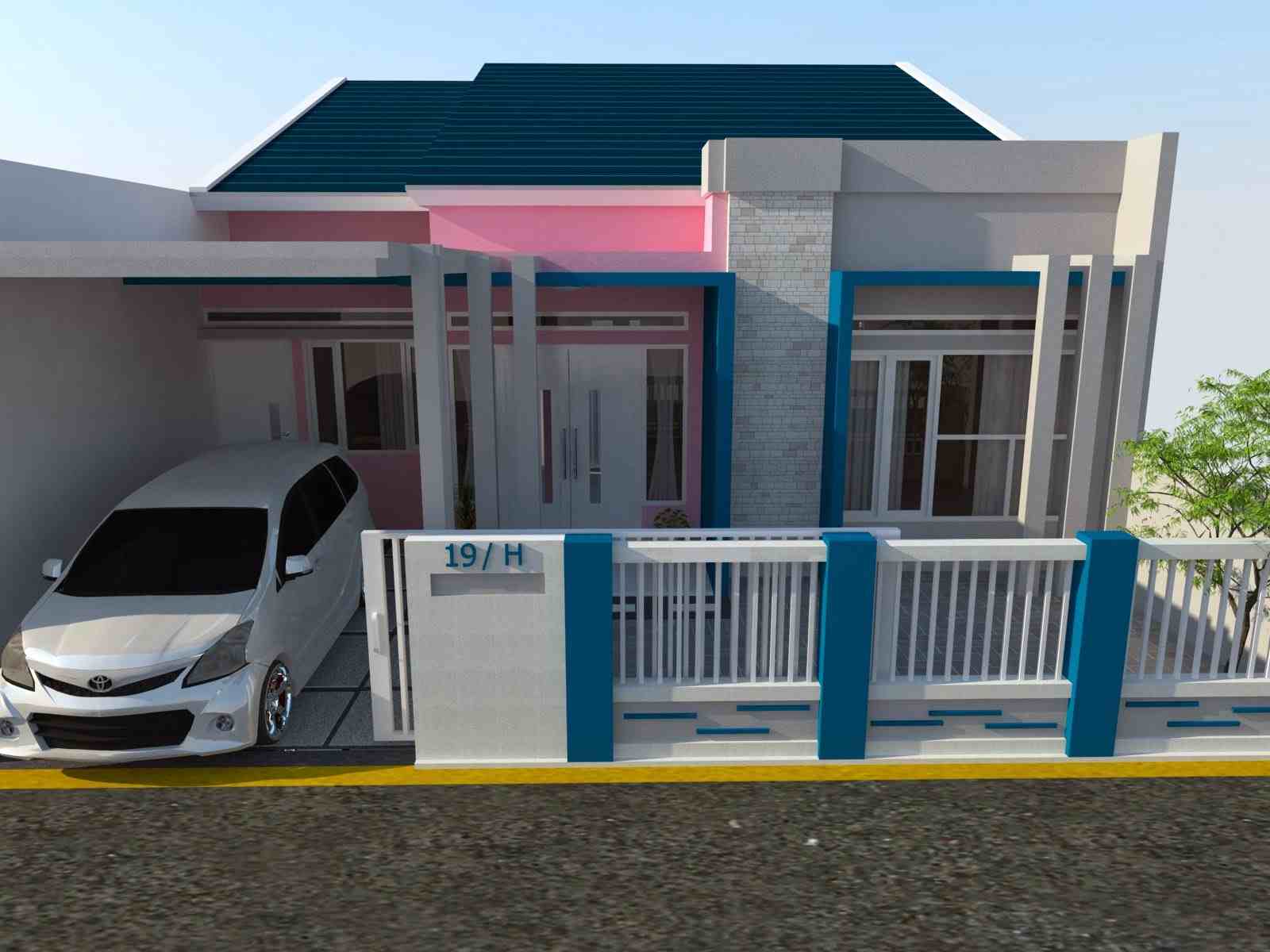Desain Dengan Paduan Warna Rumah yang Indah - DESAIGN RUMAH IMPIAN