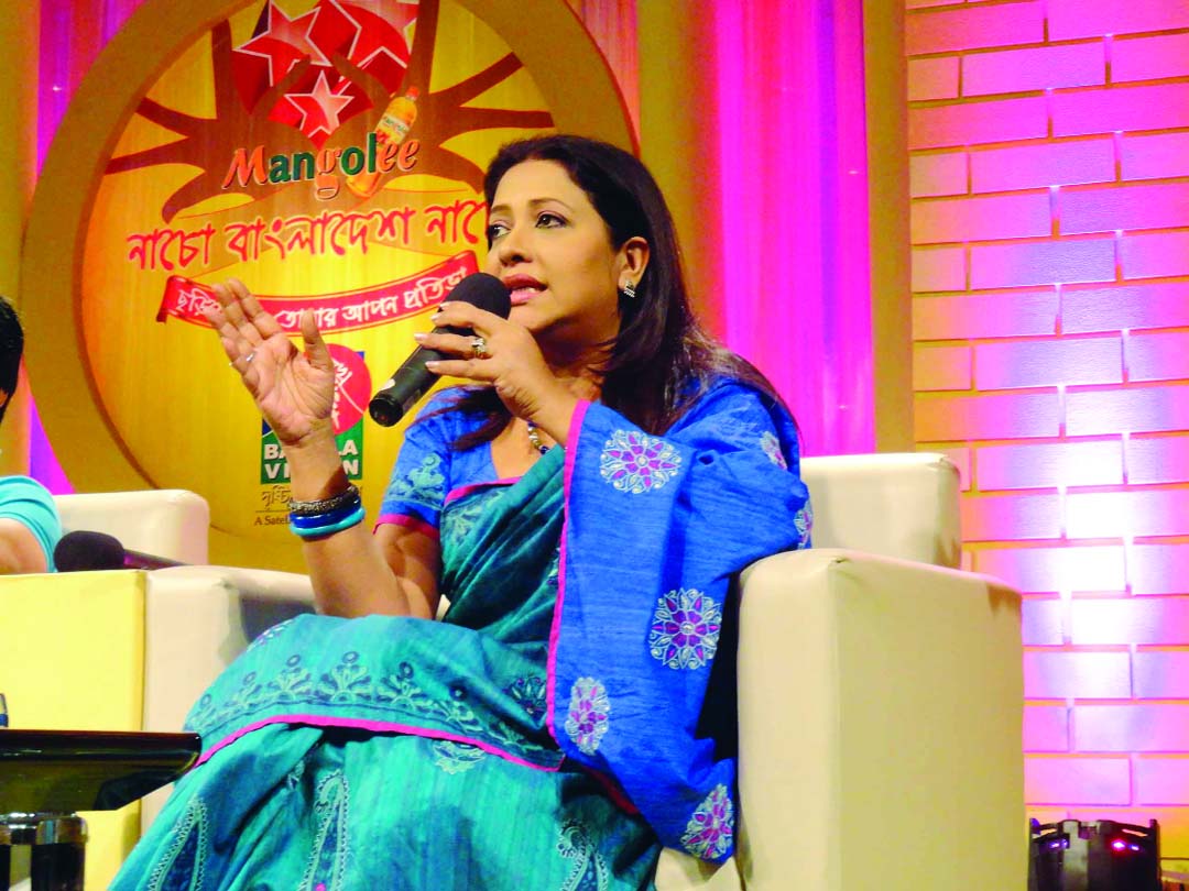 Mangoli Nacho Bangladesh Nacho: Suborna Mustafa as guest judge