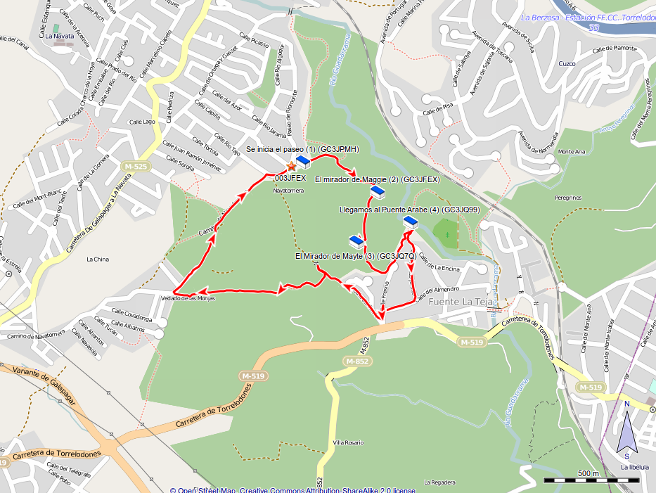 Rutas y excursiones: Puente árabe de la Navata