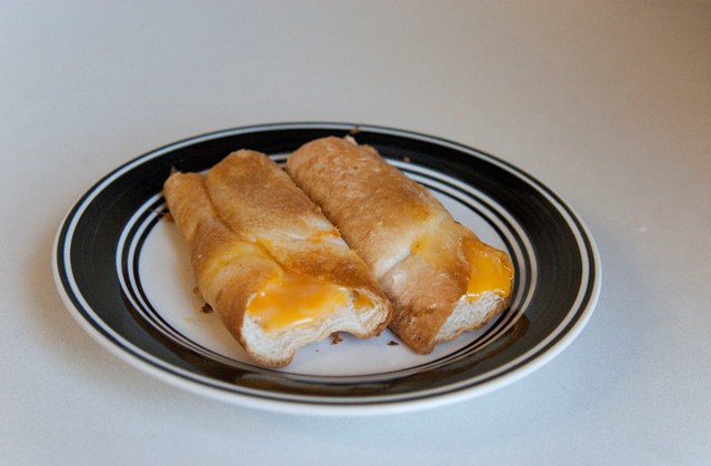 Our Trek: Grilled Cheese Rolls with Bread Heels