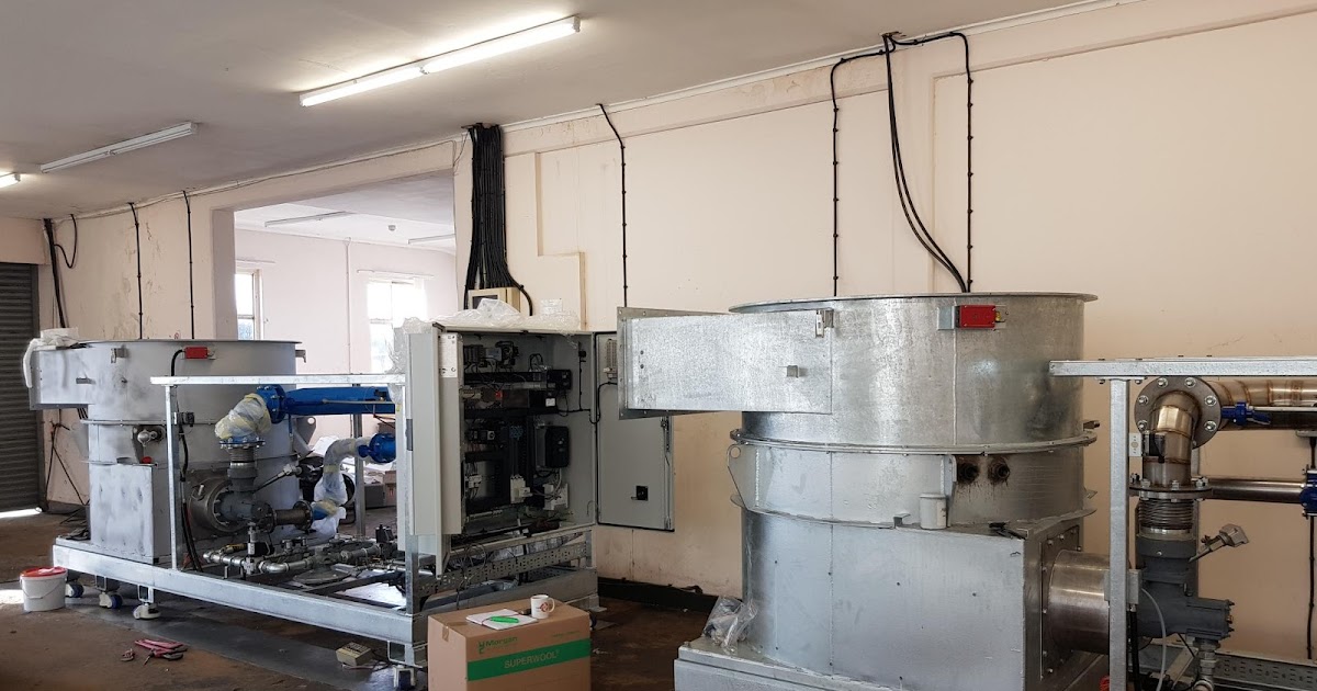 Torftech: A production line of TORBED Mineral Processors