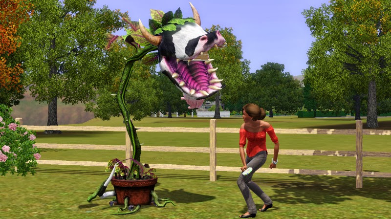 Sims World by WhiteRose: Laganaphyllis Simnovorii („Krowo-kwiat”)