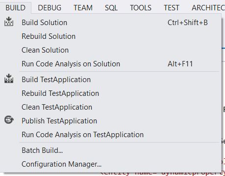 Dynamics 365 Customer Engagement: Build, Rebuild and Clean in Visual Studio