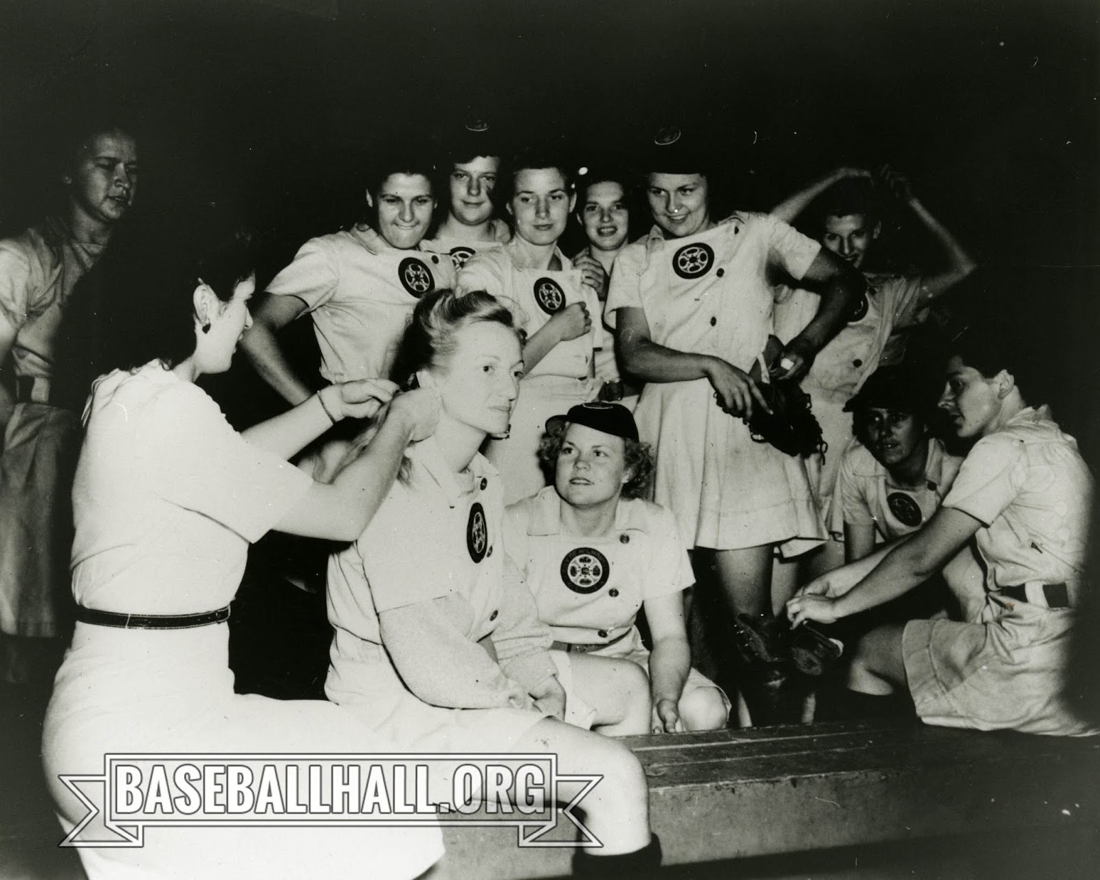 Borchert Field: Milwaukee Schnitts Spring Training Photograph, 1944