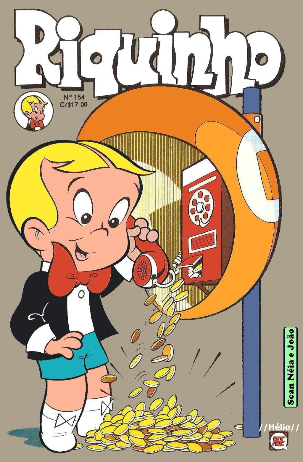 Gibis Clássicos: Riquinho n° 154 - RGE