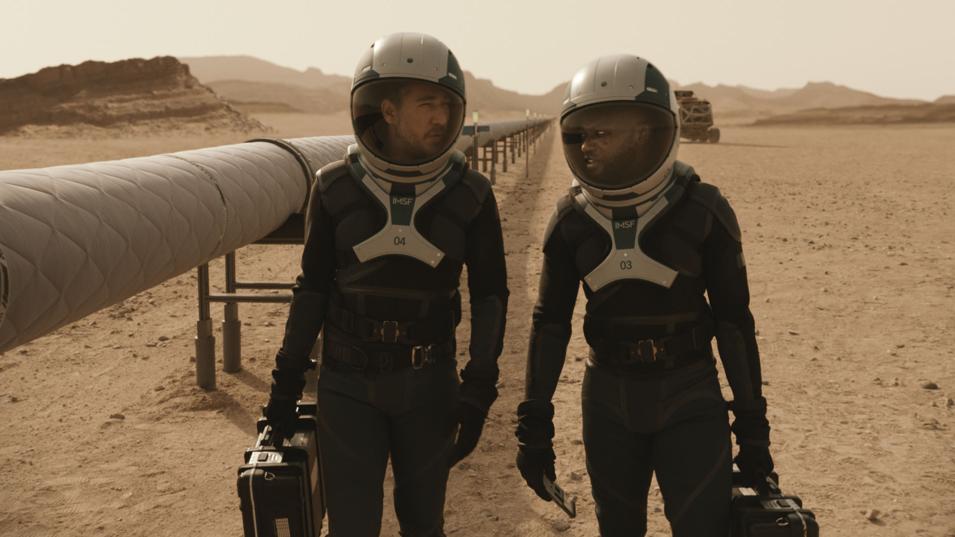 NatGeo's "Mars" TV series - HD images from season 2 | human Mars