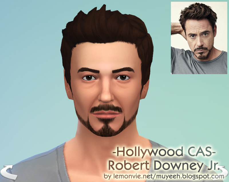 My Sims 4 CAS - Robert Downey Jr. - Imagination Sims 4 CAS