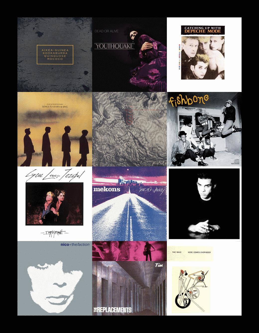 Life on this Planet: The Best Albums of 1985: Honorable Mentions