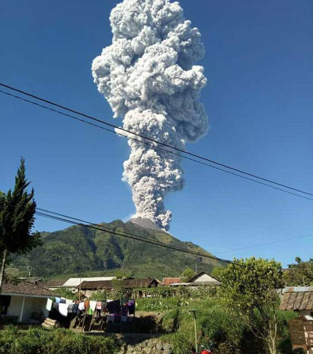 (Video & Gambar) Gunung Berapi Paling Aktif di Indonesia Meletus ...