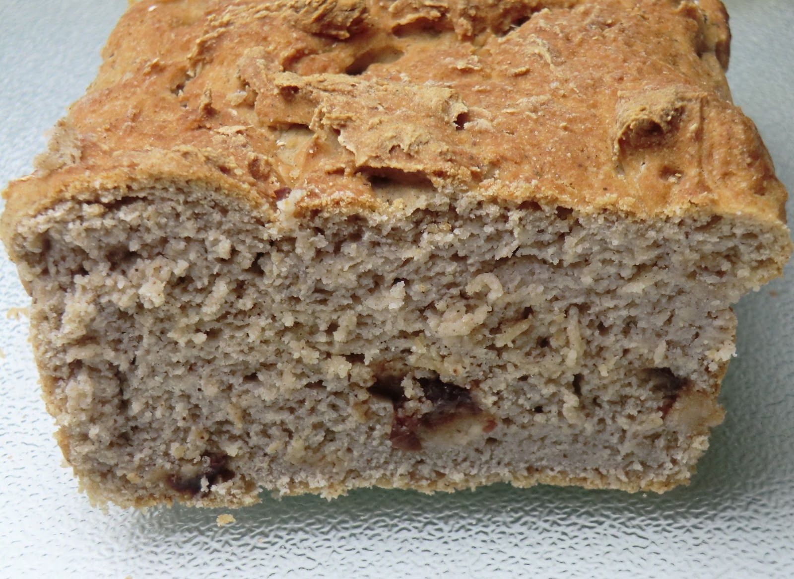 Pain aux farines de riz et sarrasin et aux cranberries sans gluten et ...