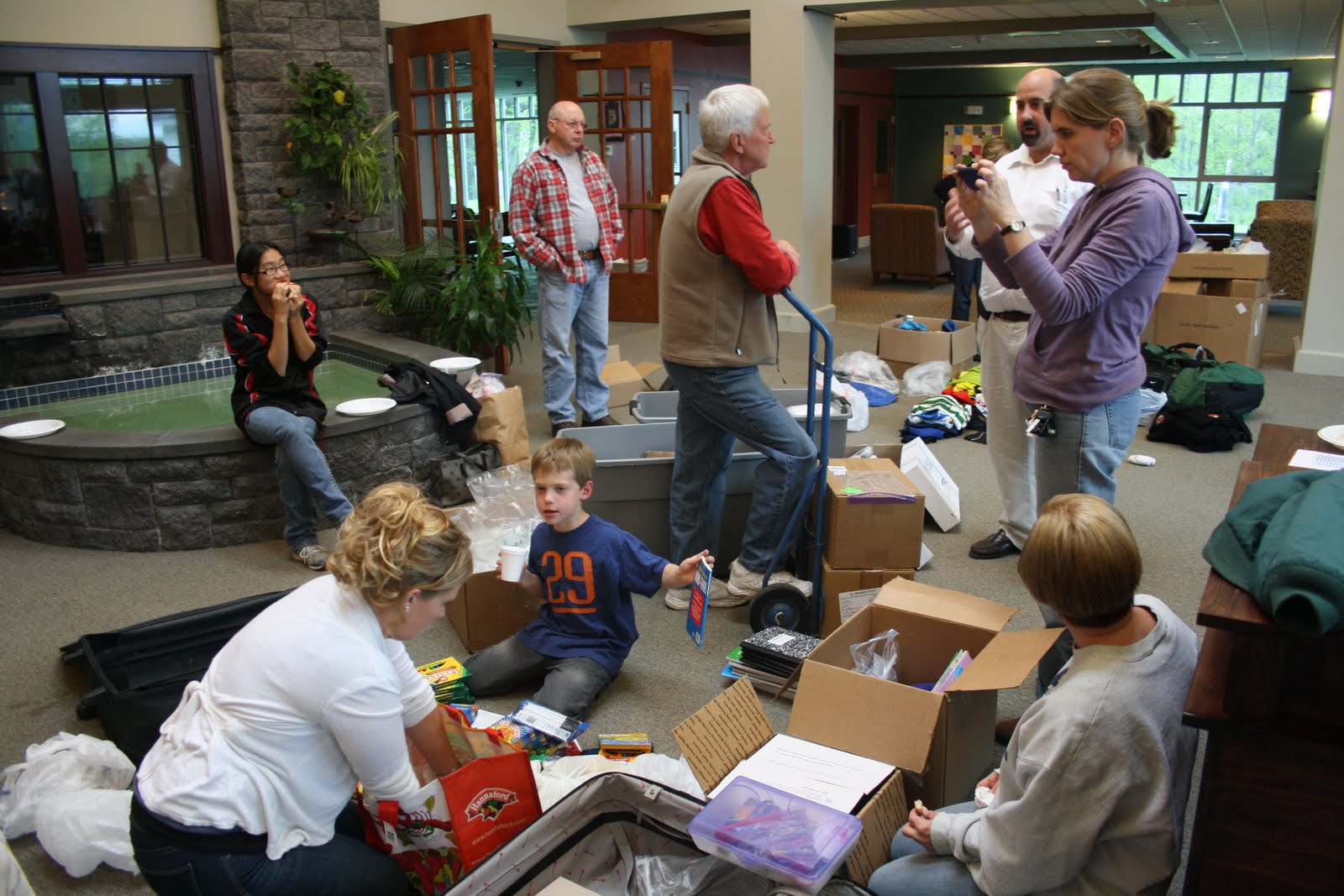 Brunswick Missions Trips: Packing Party!