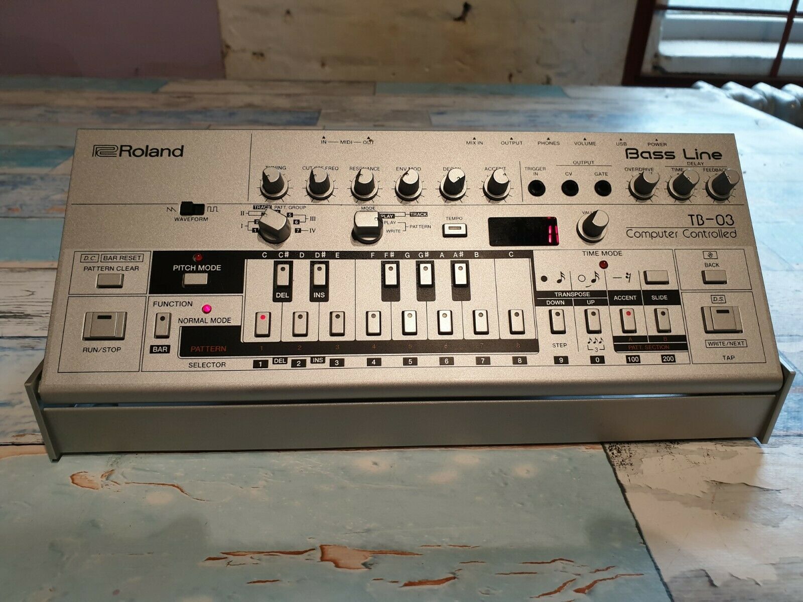 MATRIXSYNTH: Roland TB-03 Bass Line Synth, ex-demo from Roland UK