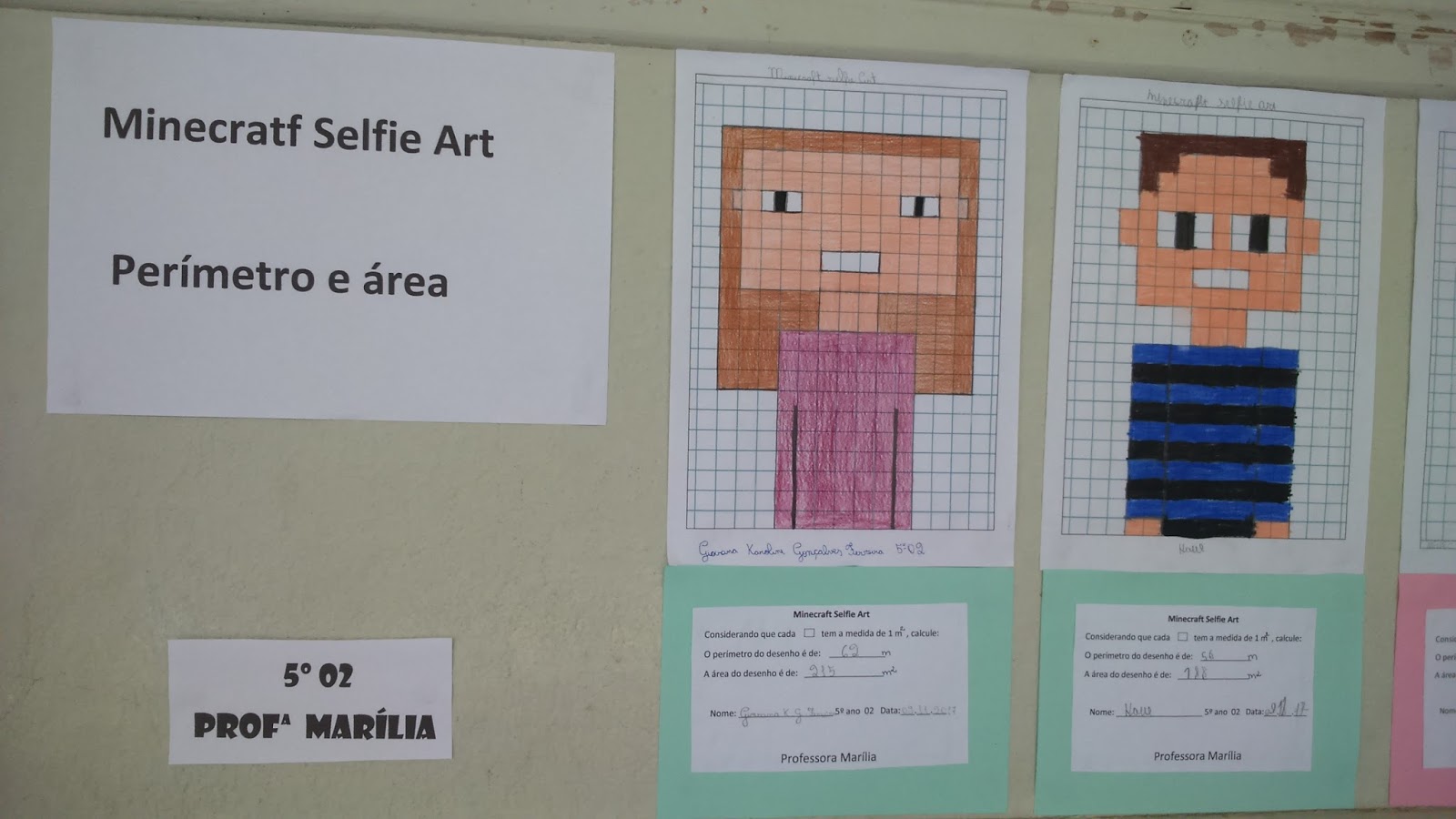 Marília de Medeiros Franceschi: Calculando perímetro e área com ...
