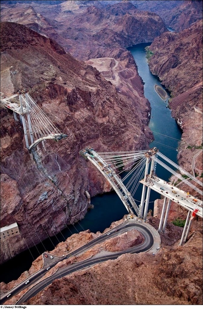 Damn n Crazy: ROAD BRIDGE AT HOOVER DAM