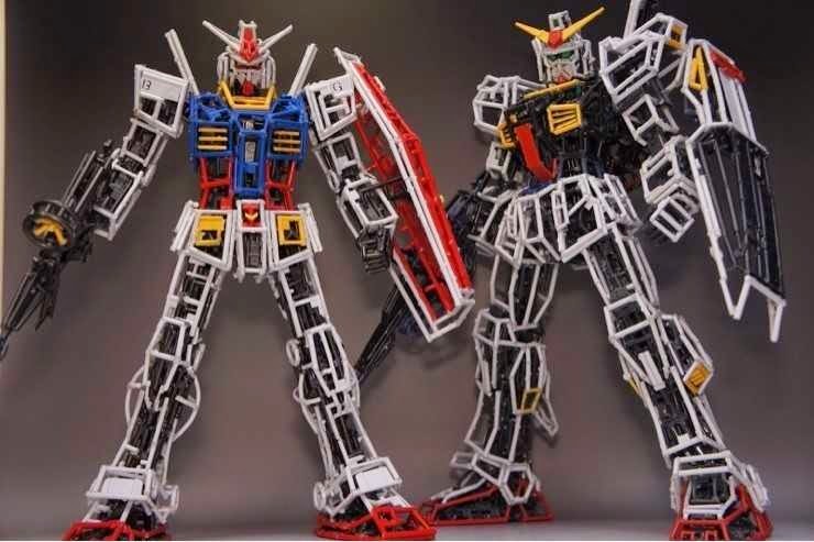 Are there any tutorial/instructions for runner/sprue gundam models ...