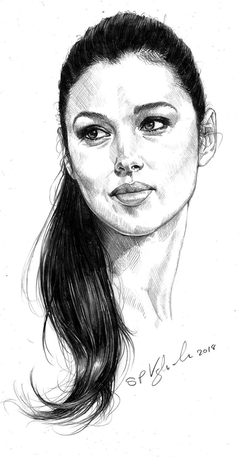 Drawing from experience...: Monica Bellucci