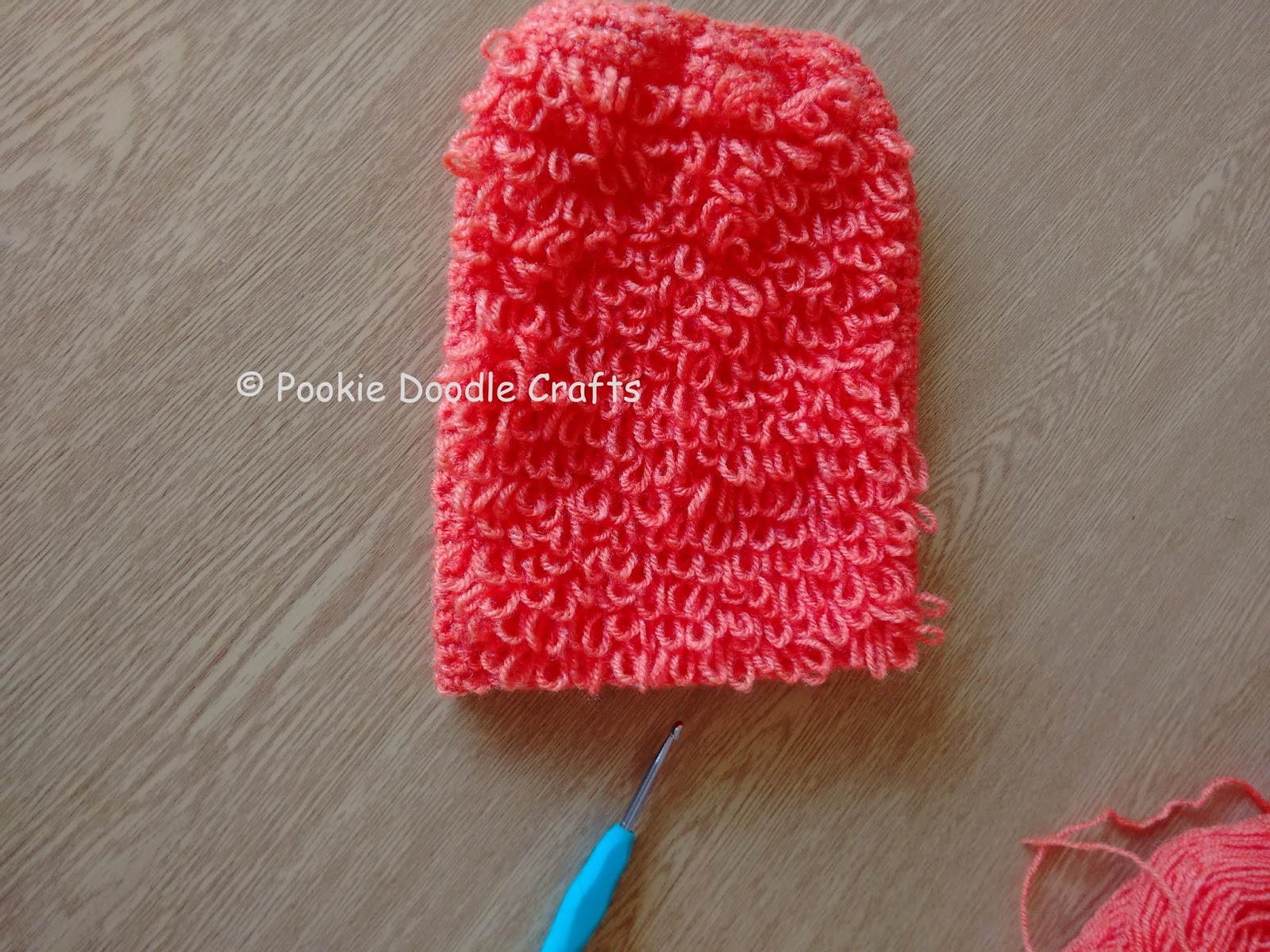 Pookie Doodle Crafts: Crochet Loop Stitch, dust mitt pattern and other uses