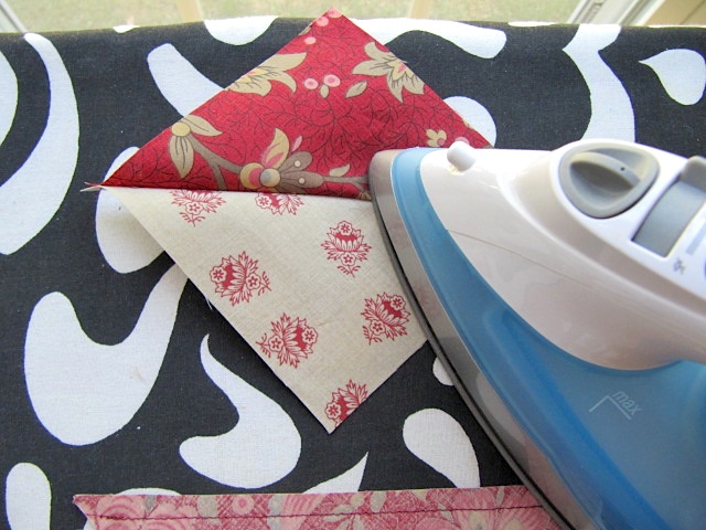 Sew Many Ways...: Half Square Triangle Tutorial...