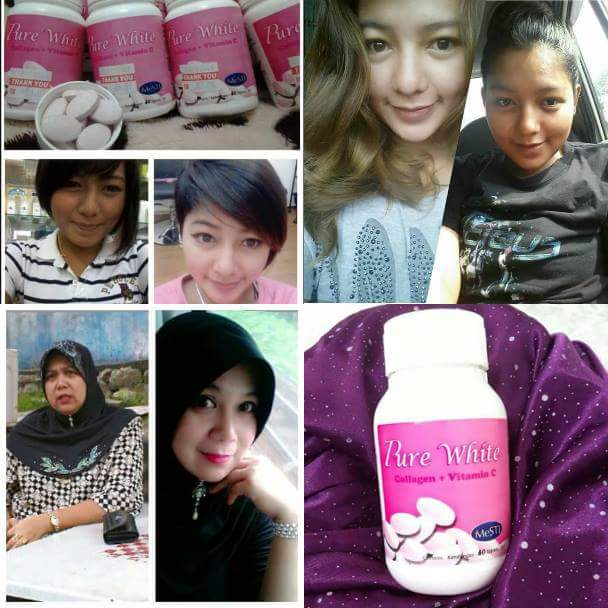 PRODUK KECANTIKAN DAN KESIHATAN: PURE WHITE COLLAGEN