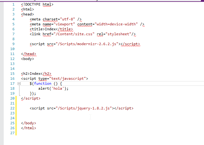 C# Rules: Usando el RenderSection en MVC, aprendiendo a colocar el ...