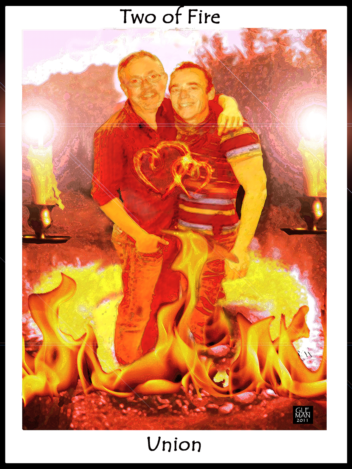 Here's one I made earlier: THE SUIT OF FIRE---The Active and Dynamic Realm