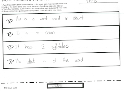 IMS Bove: Word Work with the Icons of Depth and Complexity