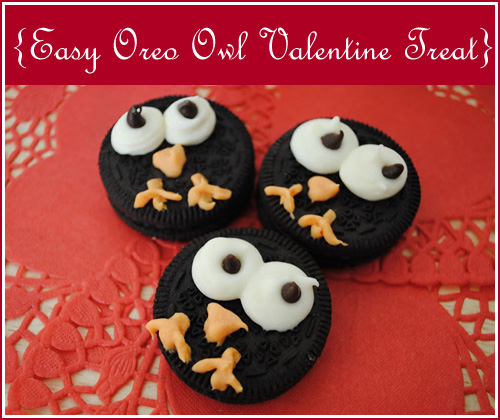 My Owl Barn: Easy Oreo Owl Valentines