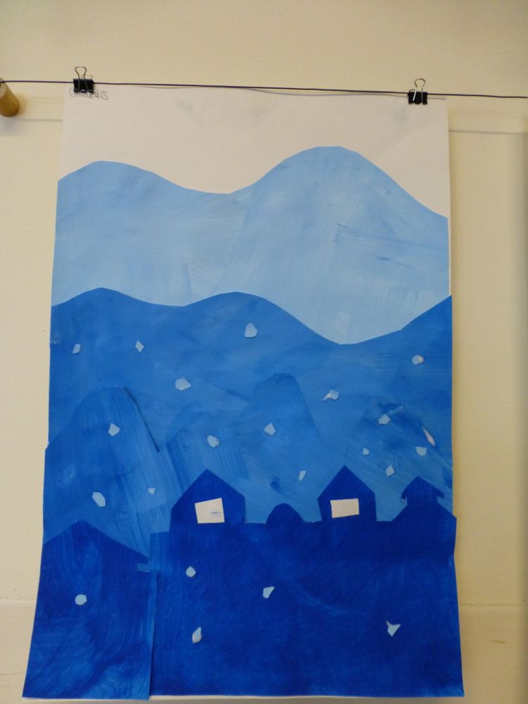 The Accidental Art Teacher: Color Value landscapes