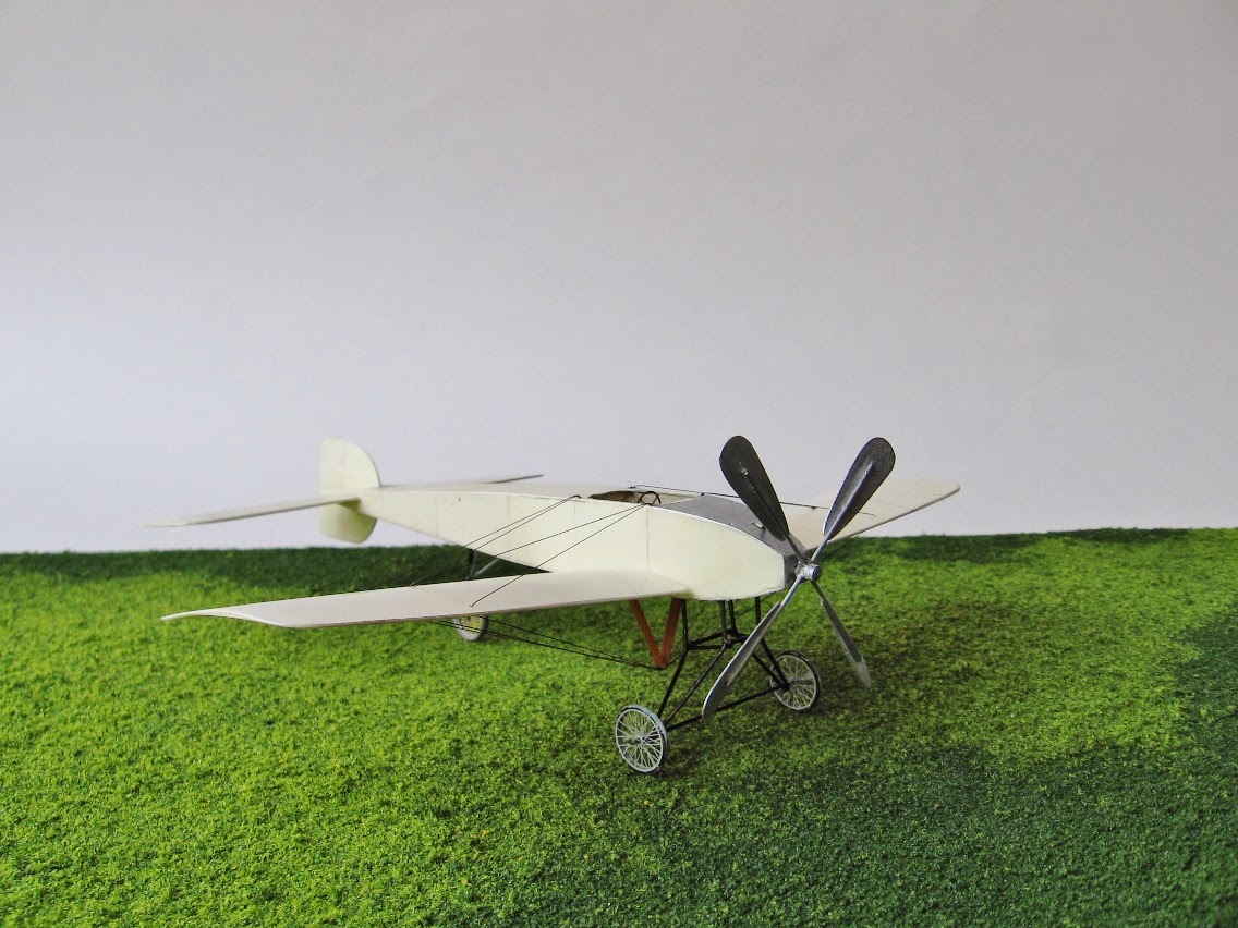 Bleriot VII of 1907 , Scratchbuilt, 1/72nd scale - Ready for Inspection ...
