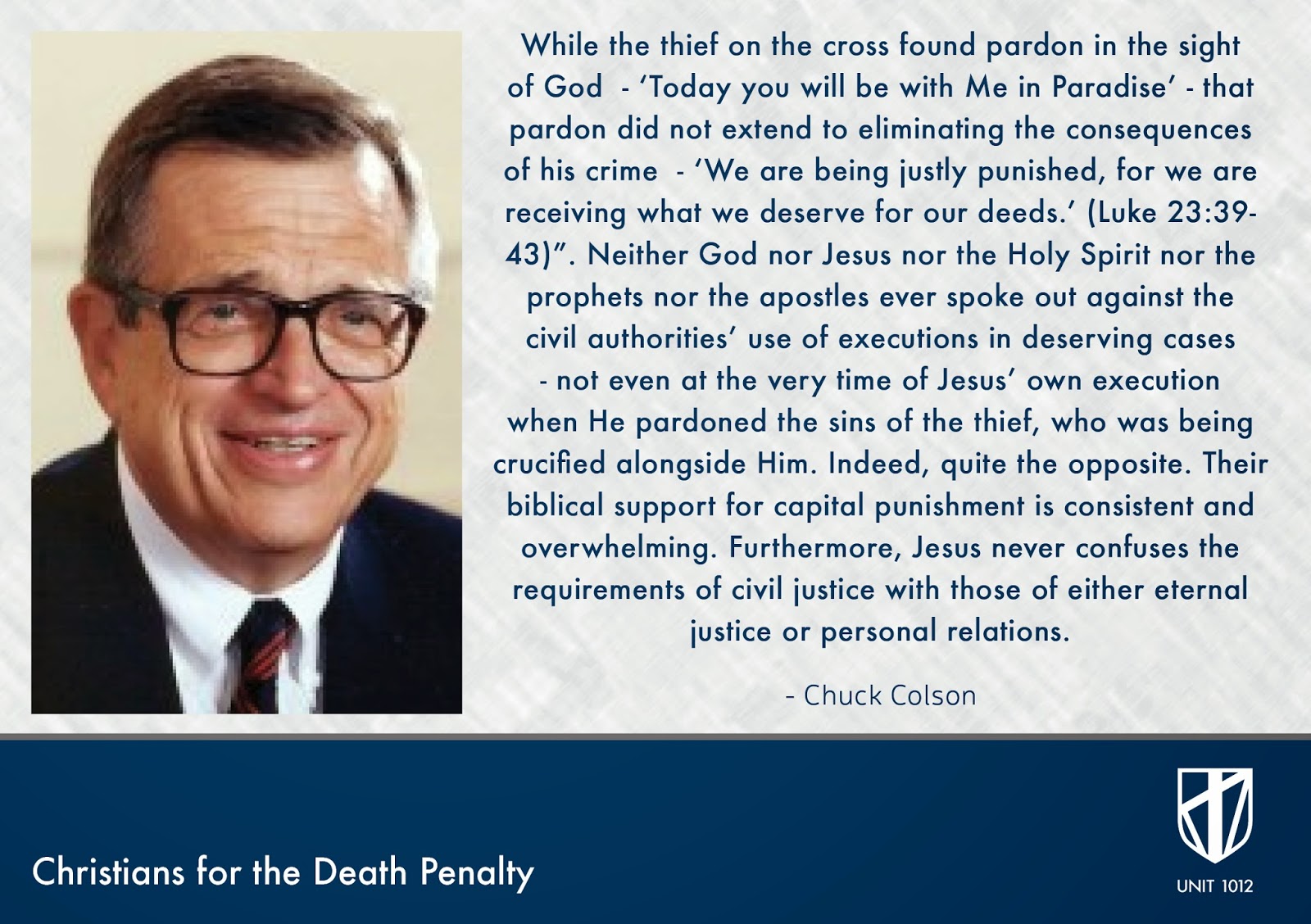 Unit 1012: The Victims' Families For The Death Penalty.: IN LOVING ...