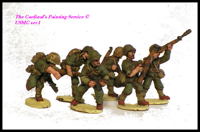 BATTLEGROUP HAWKWOOD: USMC 28mm Bolt Action miniatures