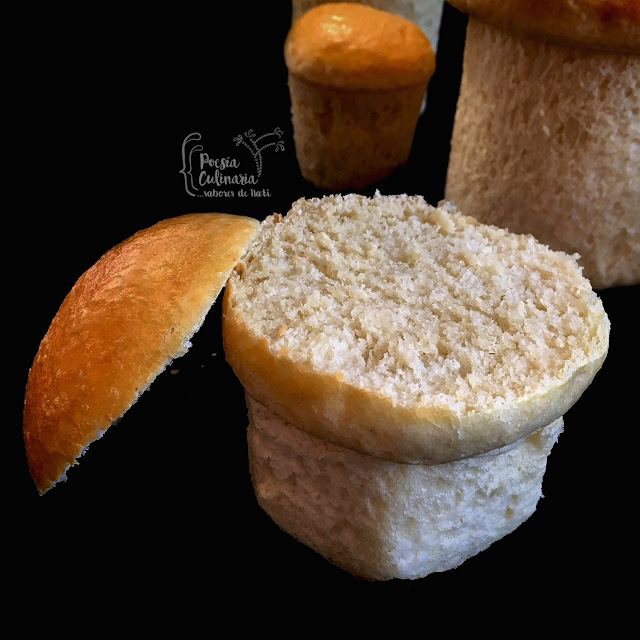 Poesía Culinaria . Sabores de Nati: Cuencos de pan / Pan en lata