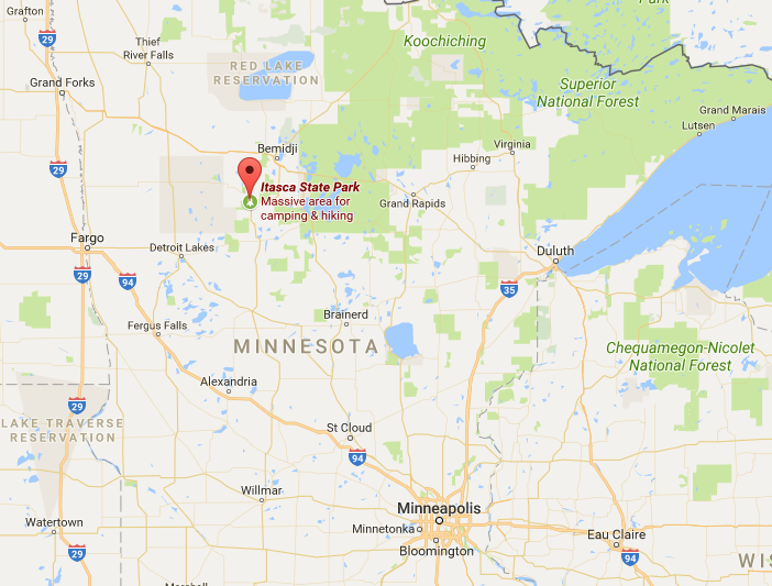 Travels with Rocky the Dog: Itasca State Park