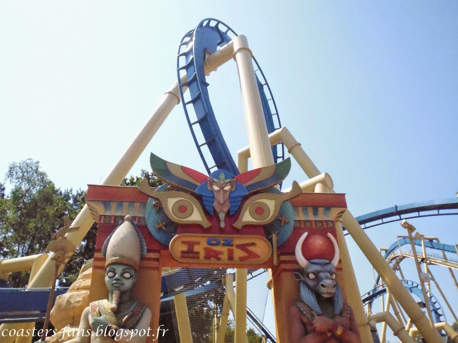 Coasters Fans: OzIris - Parc Astérix