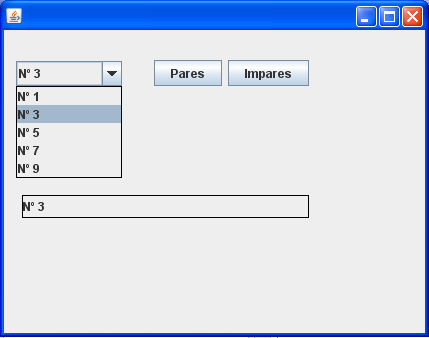 EJERCICIO JAVA: MODELOS DE CUADRO DE LISTA