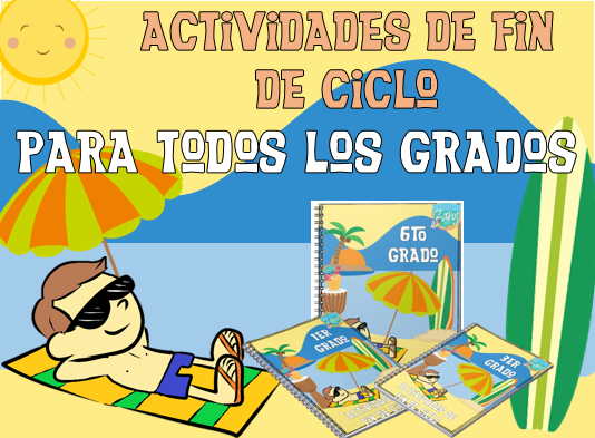 Cuadernillo de actividades de fin de ciclo - Todos los grados ...