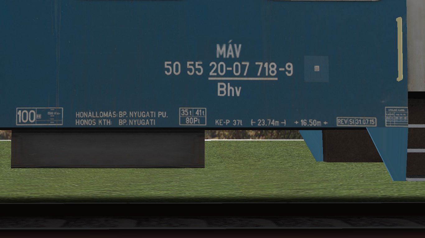 Openbve Mexico International Passenger Trains: MAV - Start 2da Clase