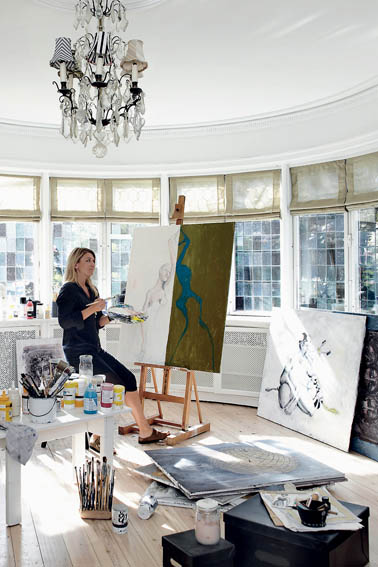 An artist's home - Daily Dream Decor