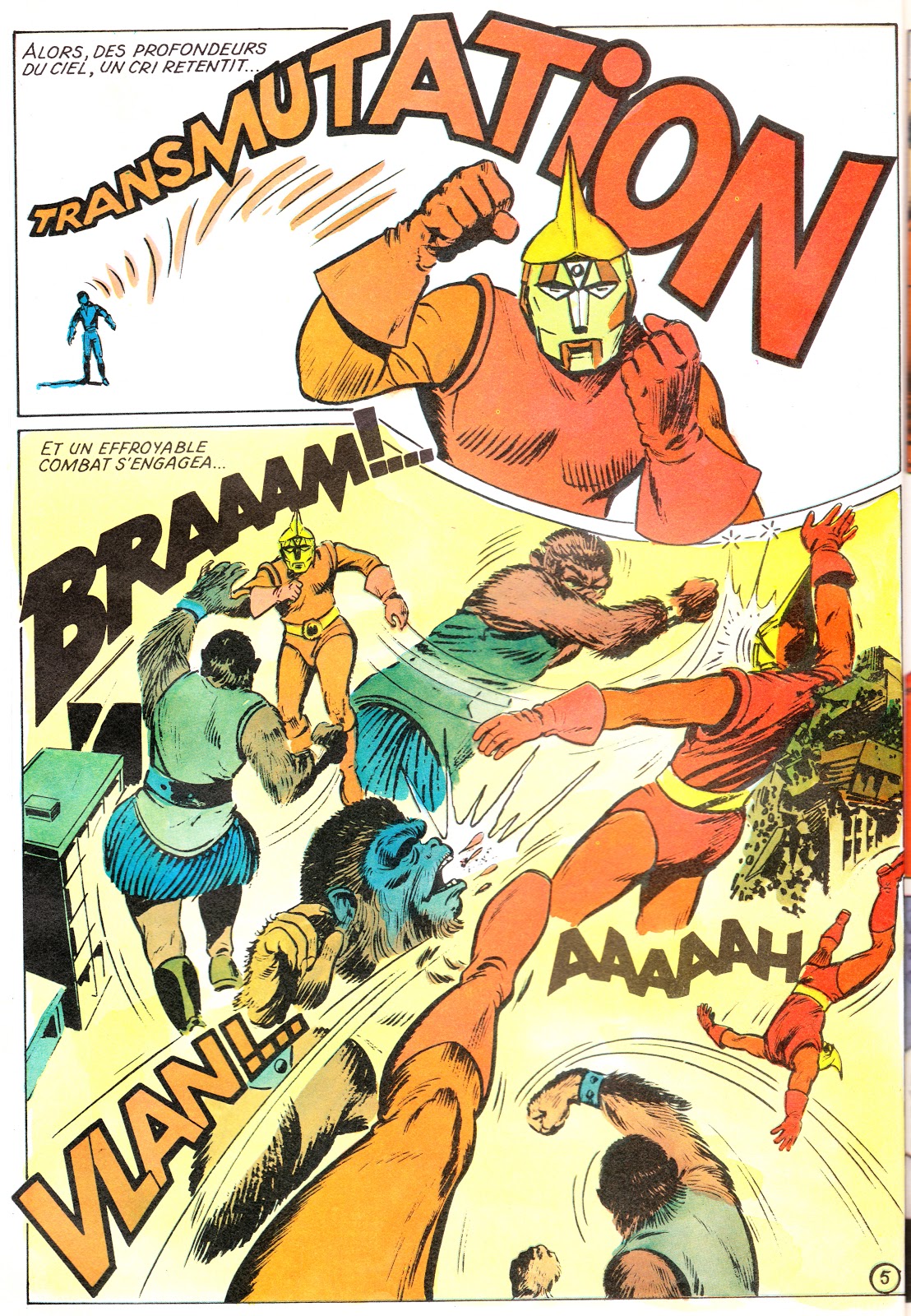 Les intercalaires nucléaires: Spectreman en bande dessinée (bd vf)