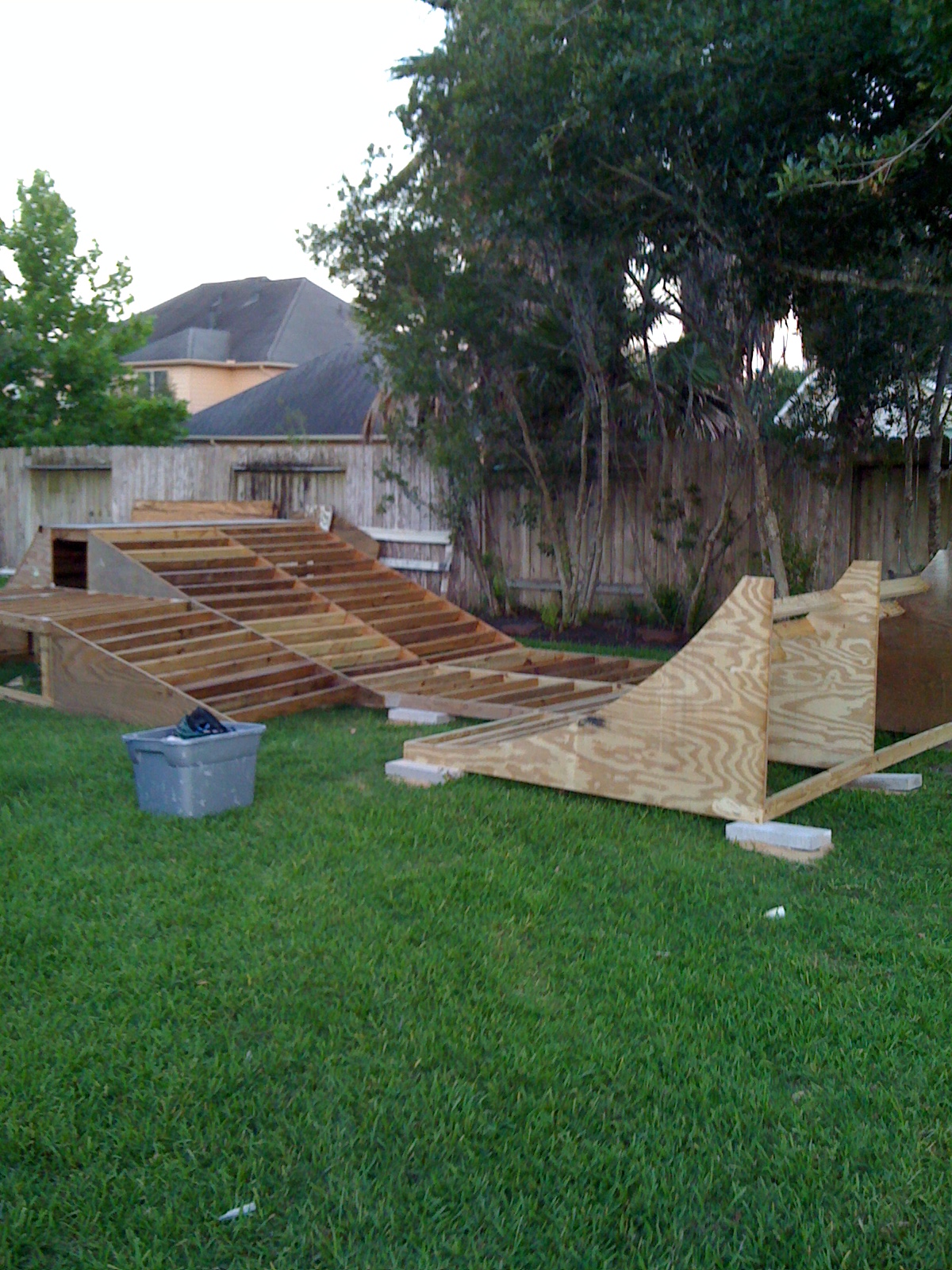 the ramp's out back.: Deep in the heart of Texas!