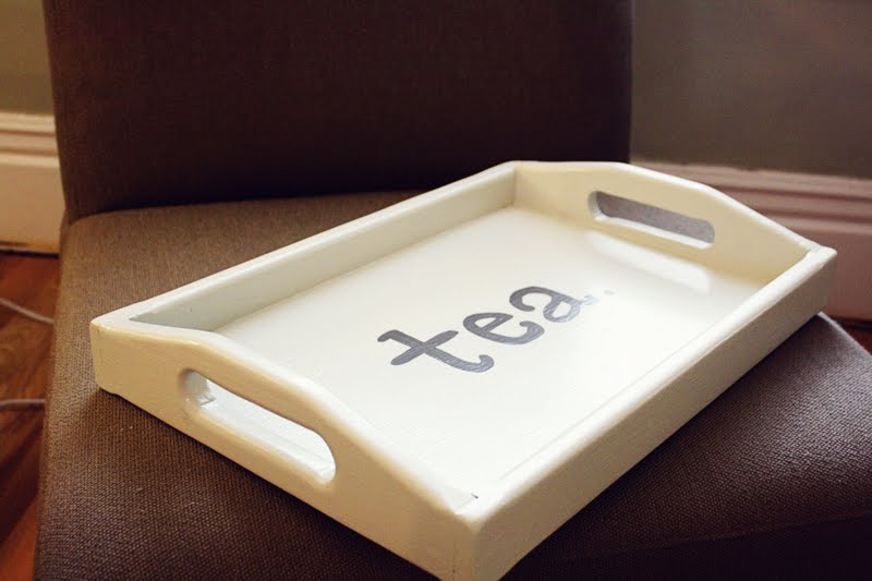 Lather. Write. Repeat.: Before and After: Milky Grey Tea Time Tray