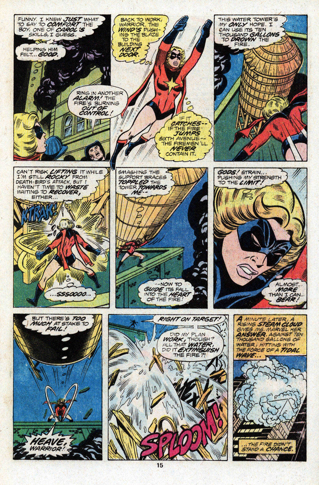 Read online Ms. Marvel (1977) comic - Issue #9