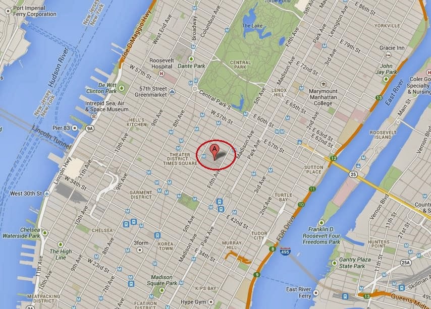 Les voyages Tischkien: Jour 1 - New York (Manhattan)